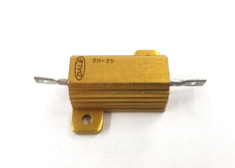 Dale RH-25-0.025-3% (RH25R025H), 0.025 Ohm 3% 25 Watt Metal Power ...