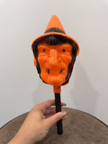 Vintage Halloween Bayshore Witch Rattle HTF Rare | eBay