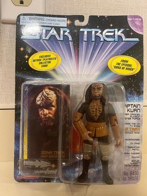 Playmates Toys Star Trek Deep Space Nine Captain Kurn Klingon w Card ...