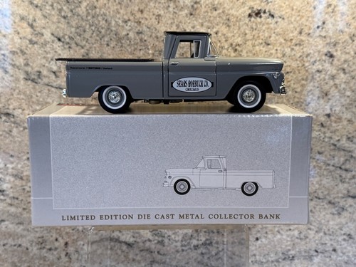 Boxed SpecCast Die Cast Metal Bank - 1960 GMC Pickup - Sears Roebuck Co ...