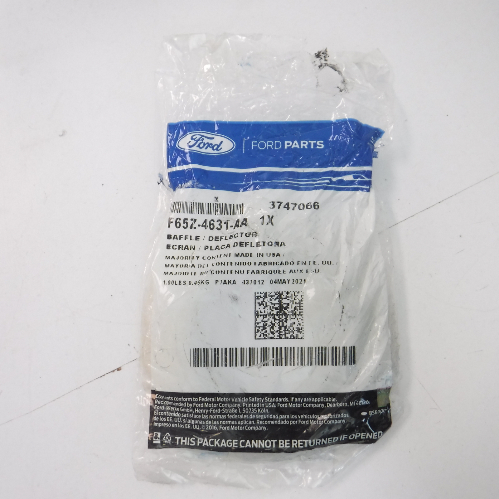 F 65 Z 4631 AA Baffle Oil Ford for sale online | eBay