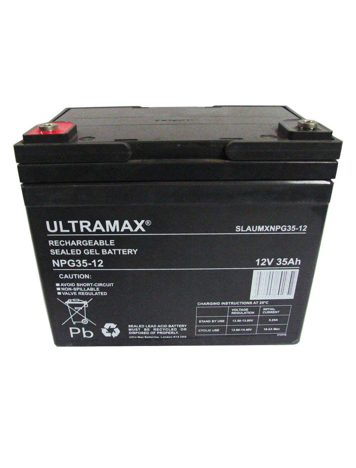ULTRAMAX NP35-12, 12V 35Ah Sealed Lead Acid - AGM - VRLA Battery | eBay UK