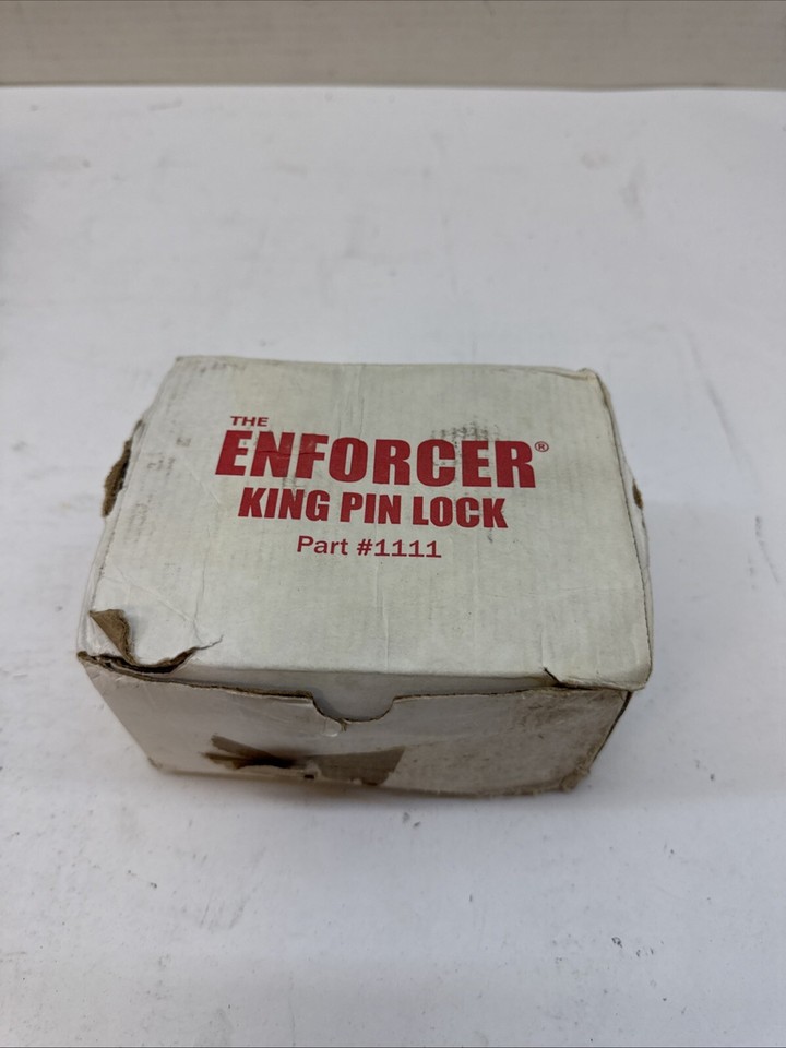 The Enforcer King Pin Lock Semi Trailer Towing No Key | eBay