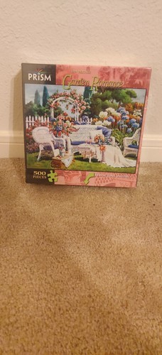 Prism Puzzle Erin Dertner Garden Romance 500 Piece Complete Jigsaw 19 ...