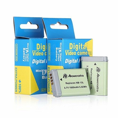 2 Pack - Powerextra Digital Video Camera Mini DV Battery 1600 mAh | eBay