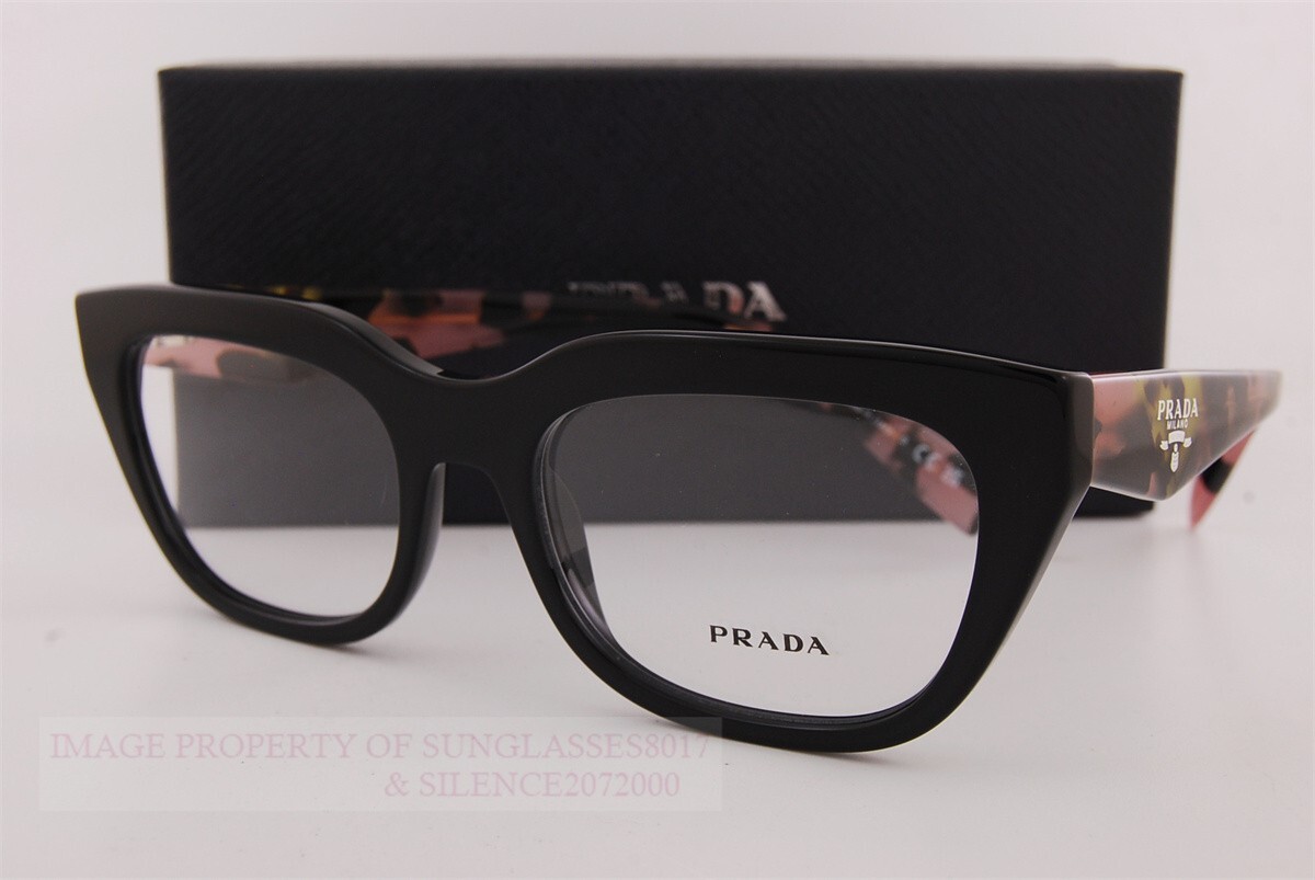 Prada PR A06V Black (13P-1O1) Eyeglasses for sale online | eBay