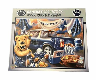 Penn State Nittany Lions 1000 Piece Gameday Jigsaw Puzzle Game Picture ...