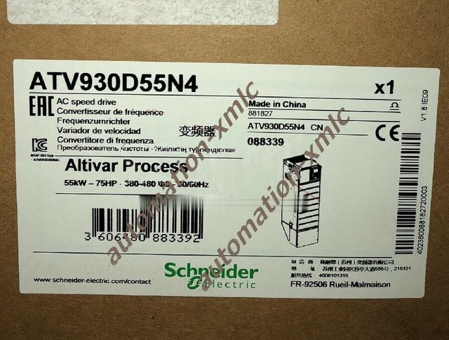 1pc Schneider ATV930D55N4 One Year Fast Delivery for sale online | eBay