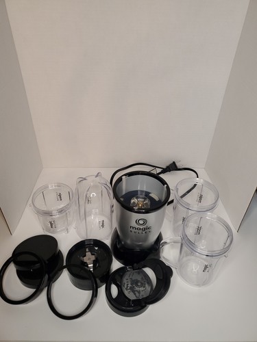 Magic Bullet Model MB 1001B Silver black Blender with 250 Watt motor ...