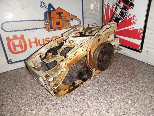 Stihl MS194T 31cc Gasoline Top Handle Chainsaw SCRACTHED PISTON TURNS ...