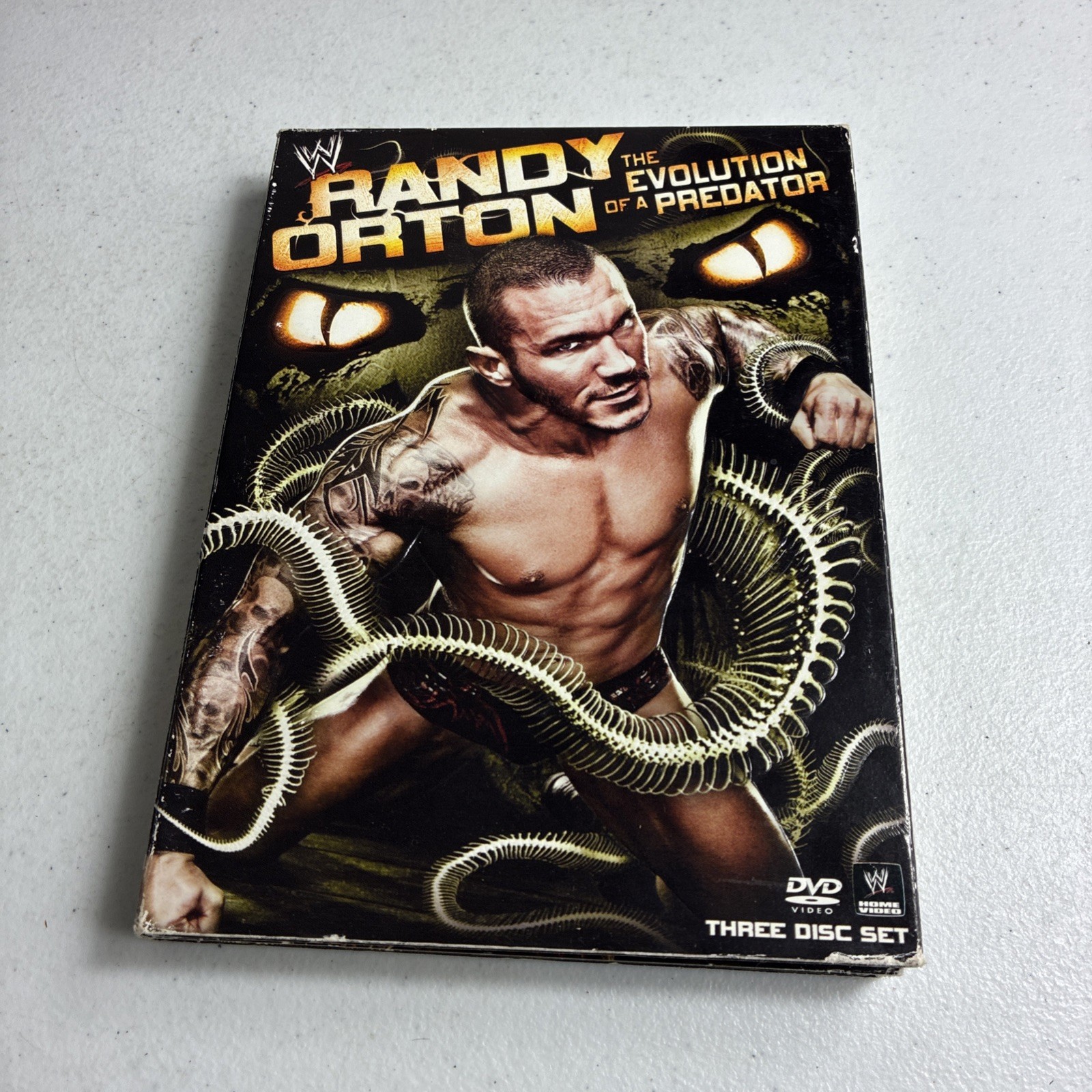 Randy orton the evolution of a predator dvd movie region 1 vgc free ...