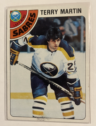 Terry Martin 1978 Topps Hockey Card!! | eBay