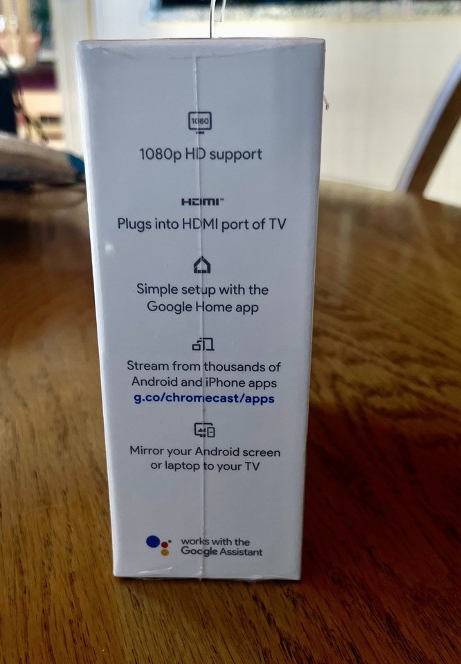 Google Chromecast 3rd Generation GA00439-US Streaming Media Player ...