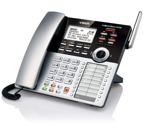 NEW Vtech CM18245 4-Line Corded Business Phone System Wireless REQUIRES ...