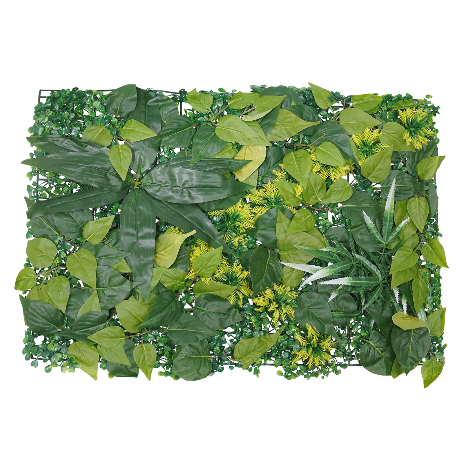 6 Artificial Plant Wall Panel Greenery Hedge Grass Mat Fence for Garden ...