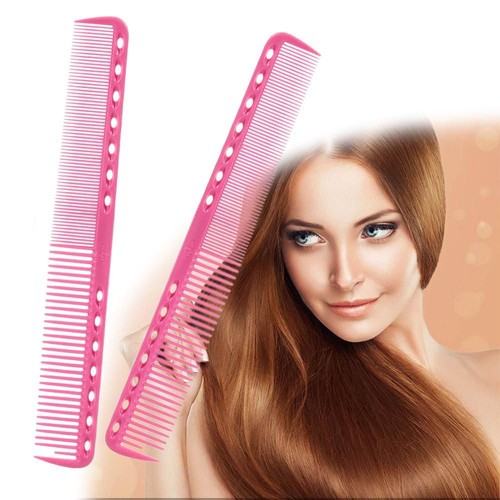 Plastic Detangling Flattop Hair cutting Comb Hairdressing Salon Styling ...