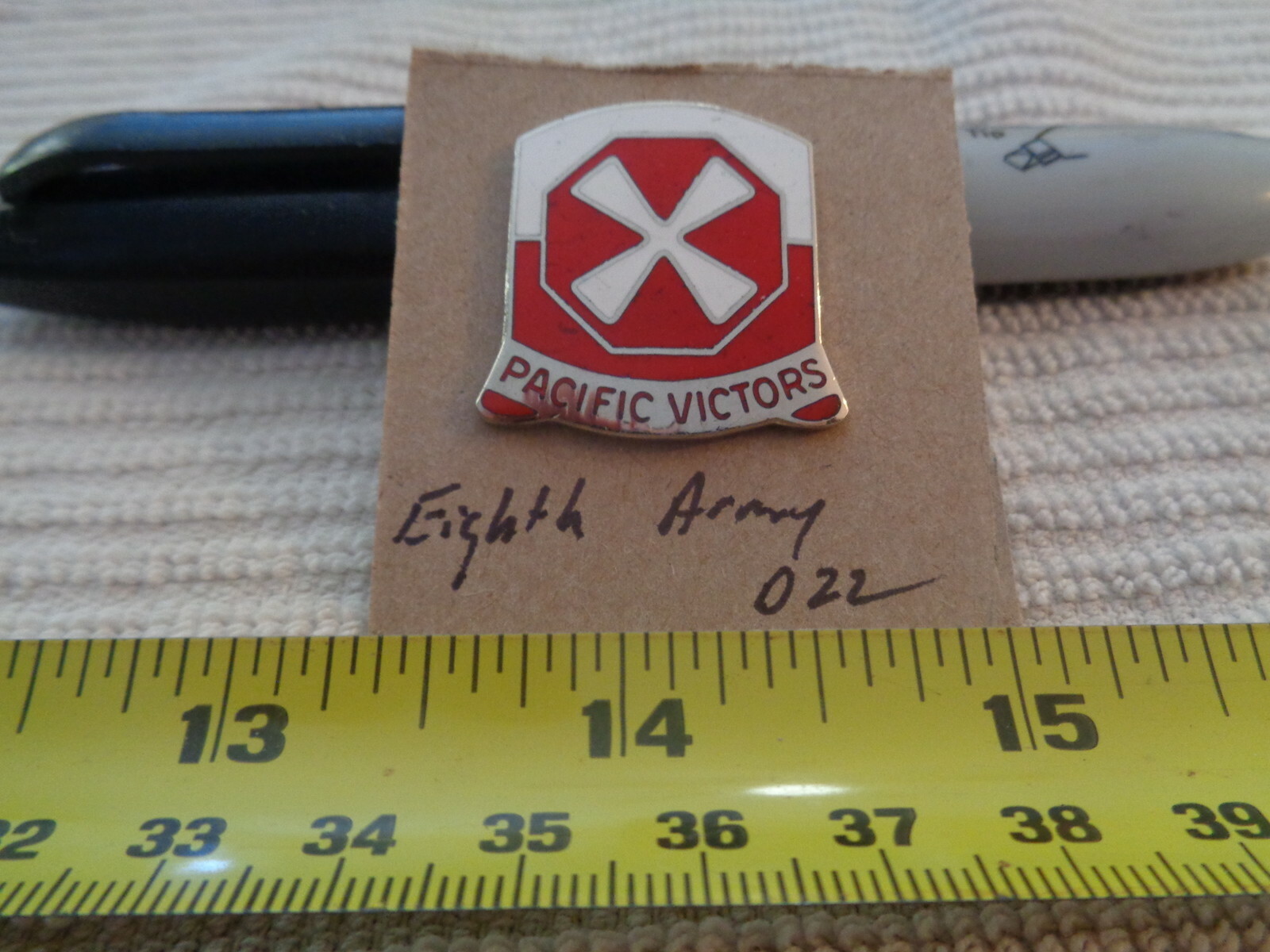 Eighth Army D22 Unit Crest, DI, DUI (DRAW#16) | eBay