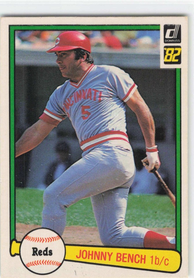 Johnny Bench ⚾️ Cards - You choose the card! - Cincinnati 🔴⚪️ (2 CARD ...