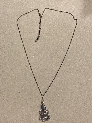 cabi Chelsea Charm Necklace Set With Pyramid Charm Earrings And Pyramid ...