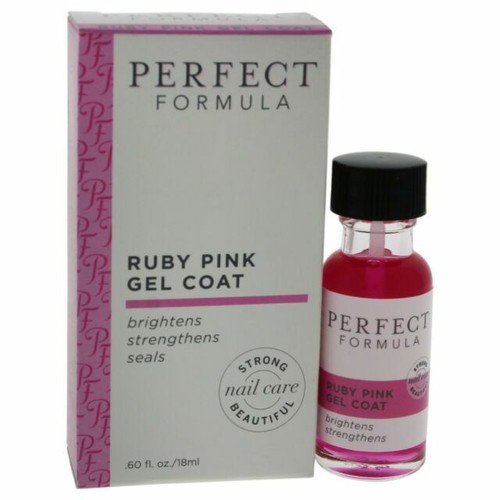 Perfect Formula Ruby Pink Gel Coat Brighten Strengthens & Seals .60 fl ...