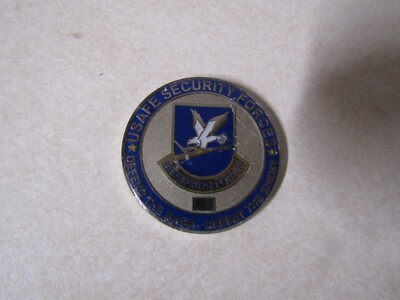 CHALLENGE COIN OLDER USAFE SECURITY FORCES HQ SF DIVISION EUROPE | eBay
