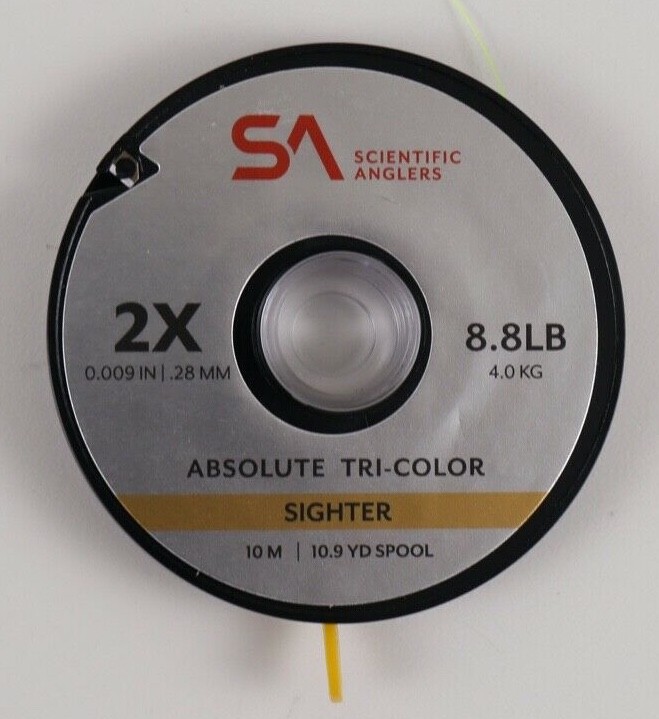 Scientific Anglers Absolute Tri-Color Sighter Tippet - All Sizes - FREE ...