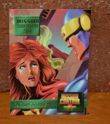 MARVEL COMICS OVERPOWER TRADING CARD GAME CYCLOPS & PHOENIX | eBay