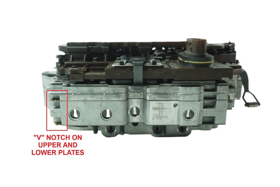 25740CK - 6T70 6T75 6T80, VALVE BODY & TEHCM, GEN 2, "V" NOTCH, NO ...