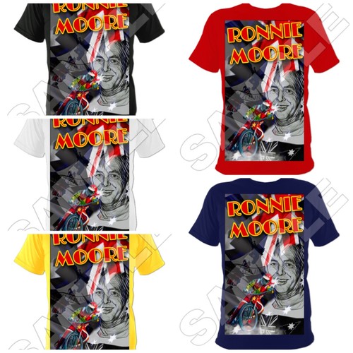 Ronnie Moore Speedway T-Shirt | eBay UK