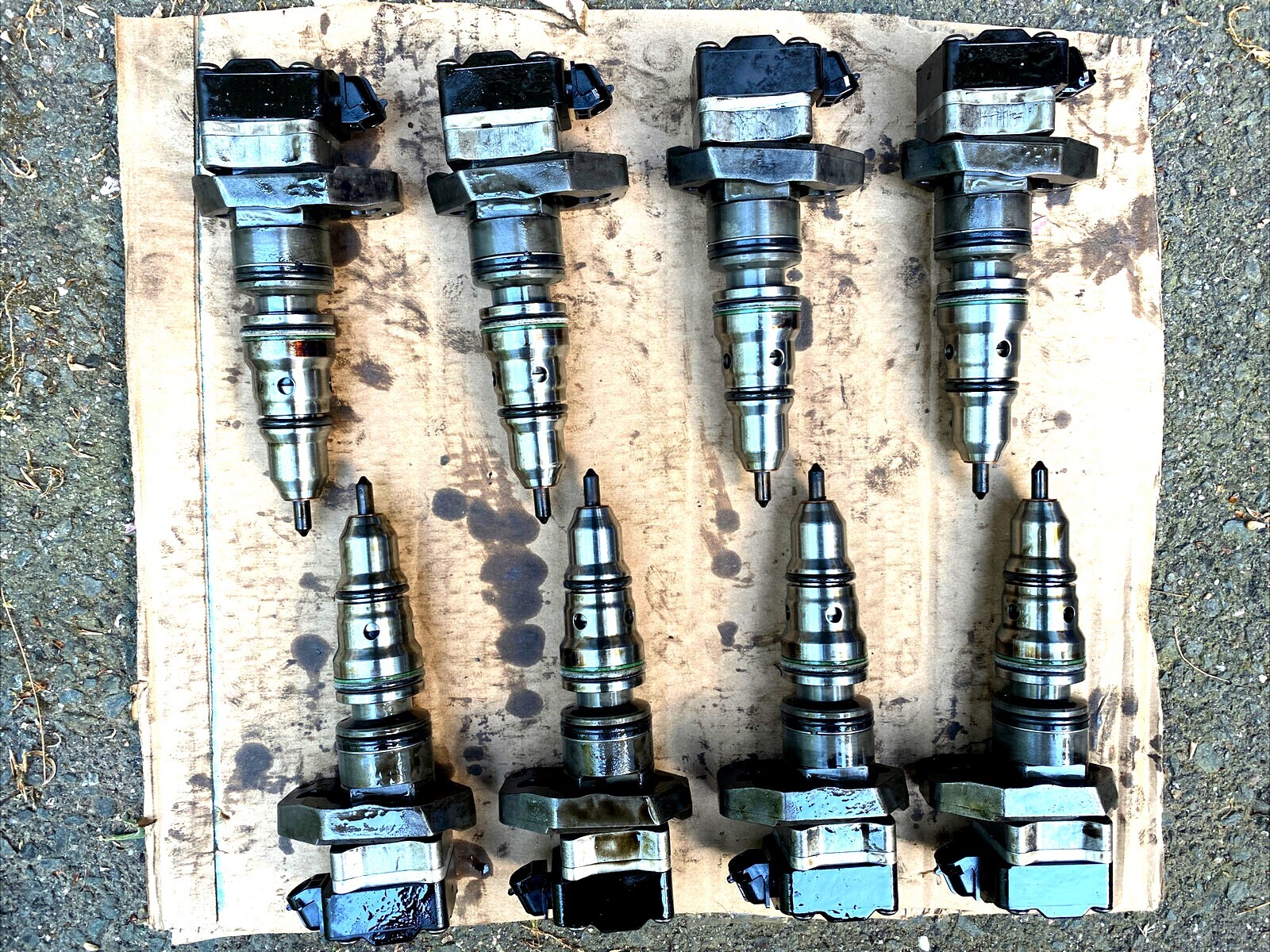 7.3L Ford Powerstroke Diesel Core Injectors AB FREE SHIPPING SET OF 8 ...