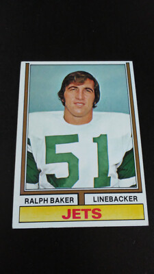 FREE SHIPPING-Ralph Baker-1974 Topps Football-nr.mt./mint/8-no.68 | eBay