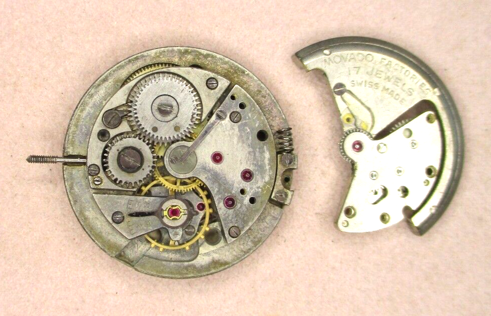 Movado cal 221 Bumper Automatic Movement, for parts | eBay