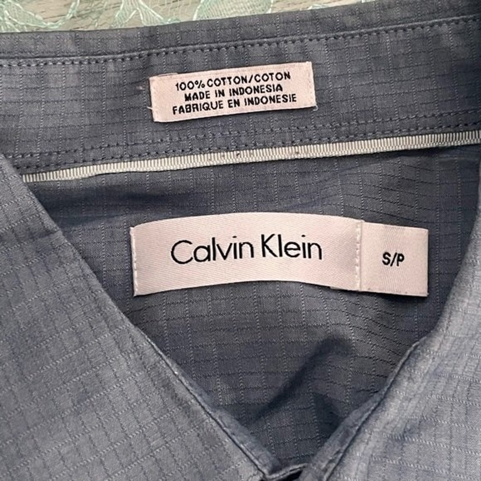 Calvin Klein Womens 100% Cotton Roll Tab Long Sleeve … - Gem