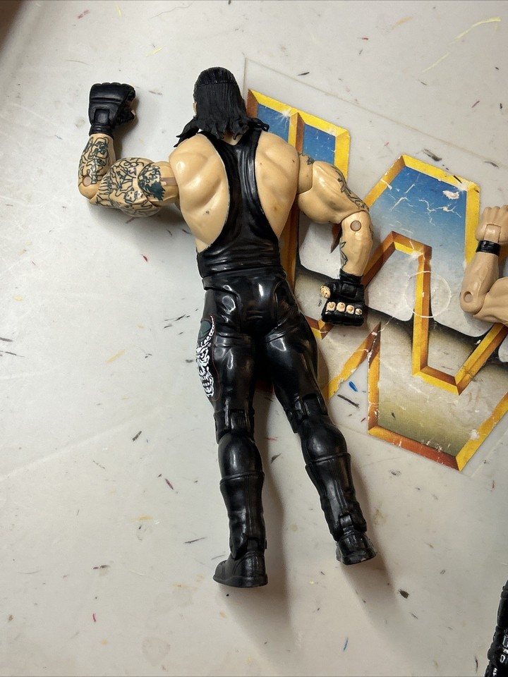 WWF WWE Jakks Lot Undertaker Kane TTL BCA Ruthless Aggression Titan ...