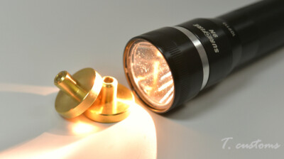 Bi-Pin Socket + 5 x A3712 bulb for Surefire 9N 9AN N90 | eBay