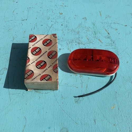 NOS Vintage Do-Ray 785 12 Volt Red Marker Lamp Automotive Light Trailer ...