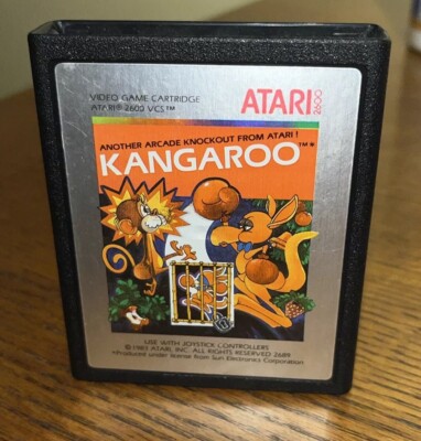 Kangaroo Atari 2600 Game Program Video Game Cartridge ( 1983 Atari Inc ...