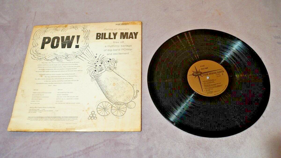 Billy May " POW! " LP Capitol T1277 | eBay