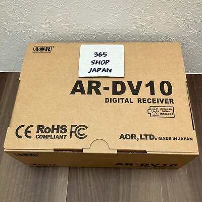 AOR AR-DV10 Digital Receiver SDR Amateur Ham Radio 100kHz1300MHz Latest ...