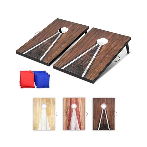 Family Fun Toss Game, 3x2ft Boards, 8 Bean Bags, Easy to Transport ...