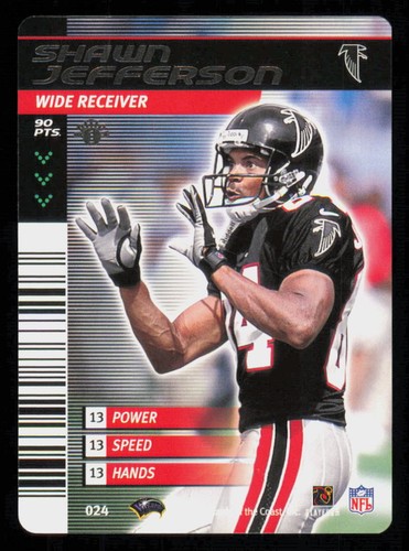 2001 NFL Showdown 1st Edition #024 Shawn Jefferson | eBay