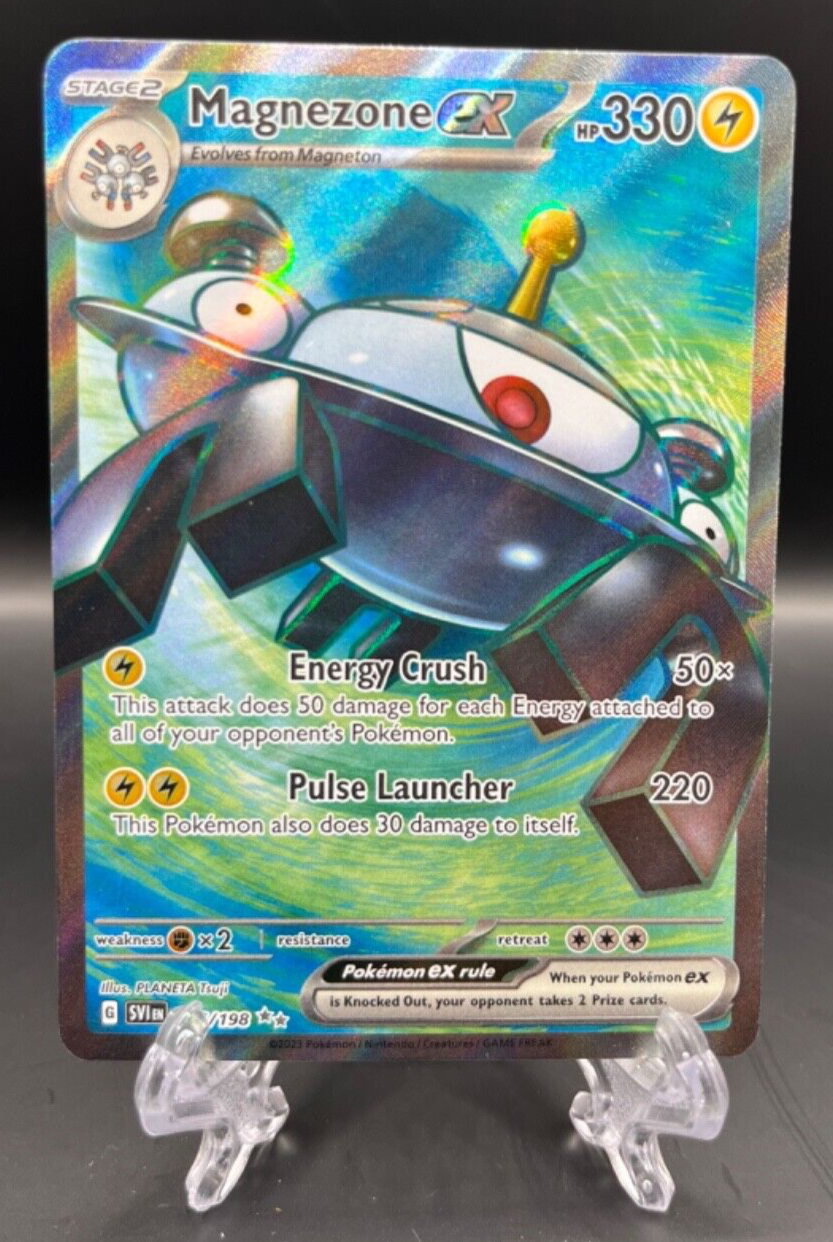 Pokemon TCG: Magnezone EX 226/198 - SV: Base Set - Ultra Rare NM | eBay