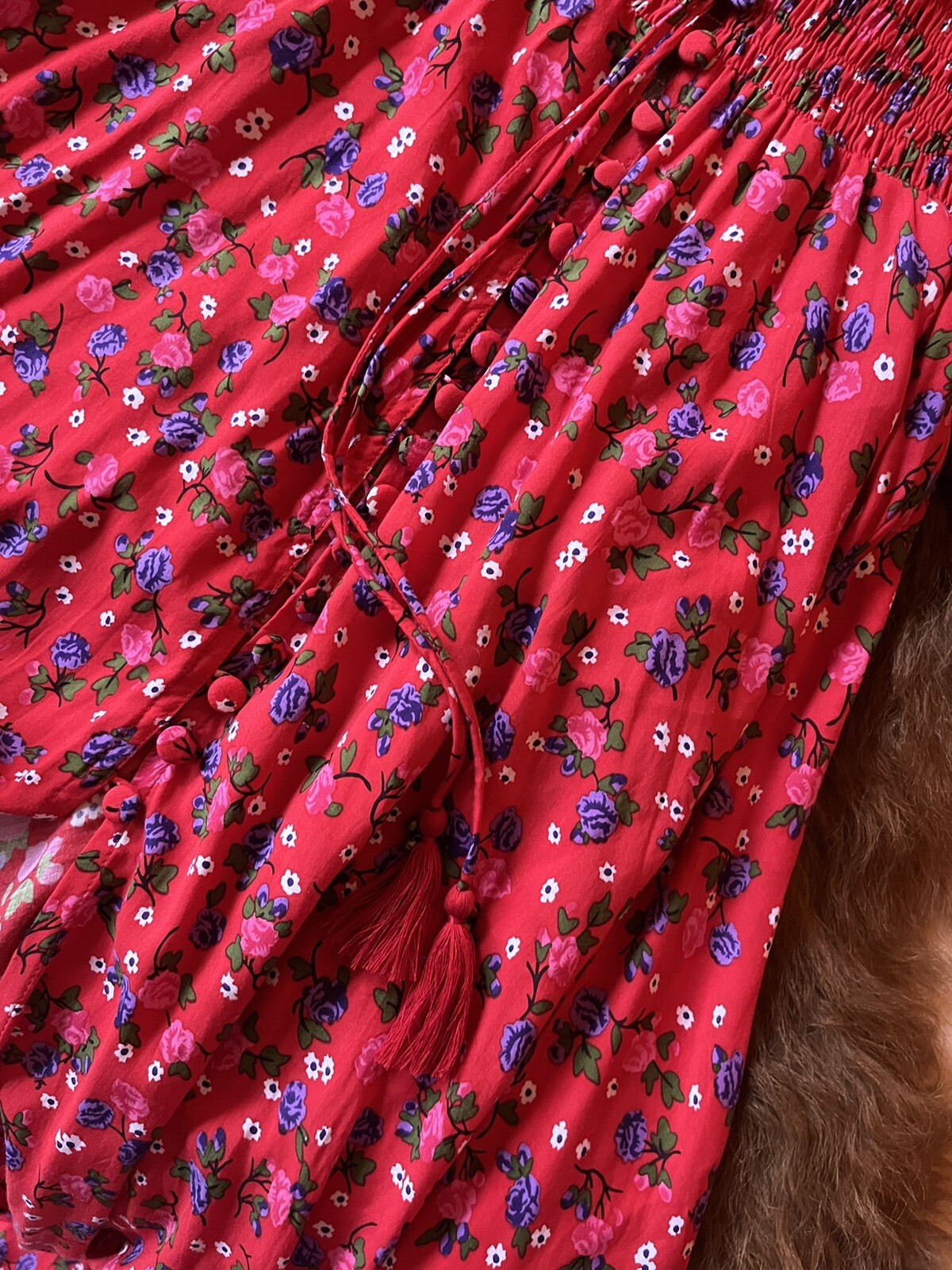 Spell Designs Rambling Rose Boho Dress Gown Gypsy Medium NWOT Maxi | eBay