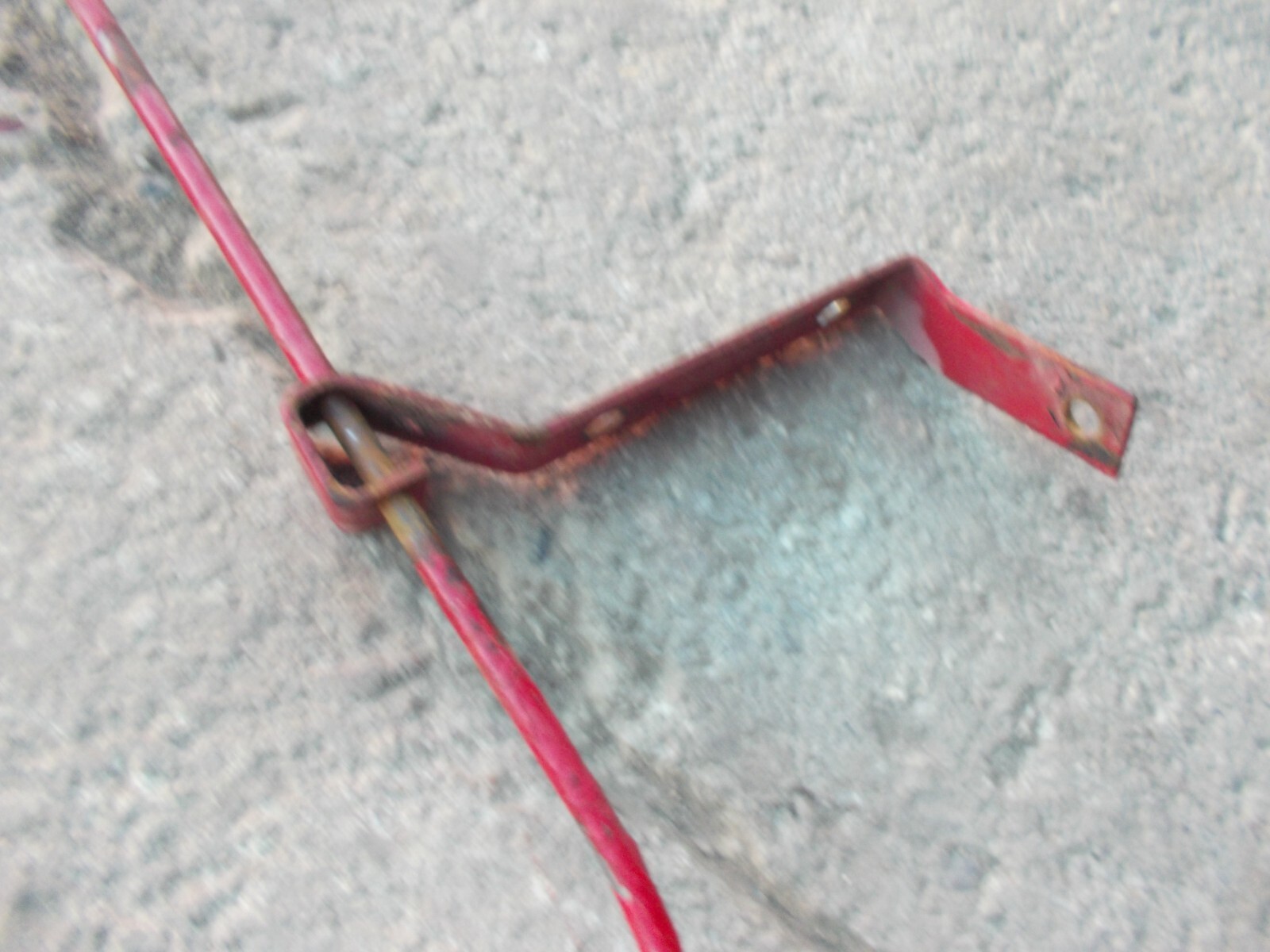 Farmall Super M SM IH tractor ORIGNAL radiator shutter control linkage ...