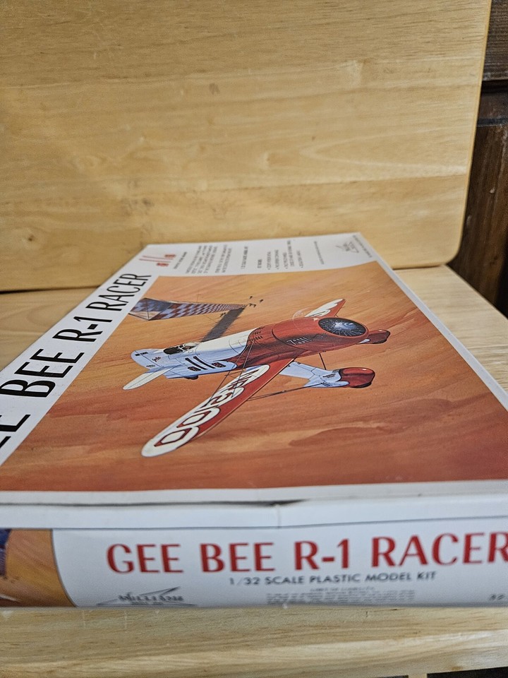 GEE BEE R1 Racer - Williams Brothers 1/32 Scale Kit#32-711 Open Box ...