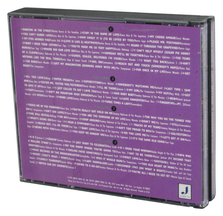 Jobete Music Presents Million Performance Songs Audio music CD Box Set ...