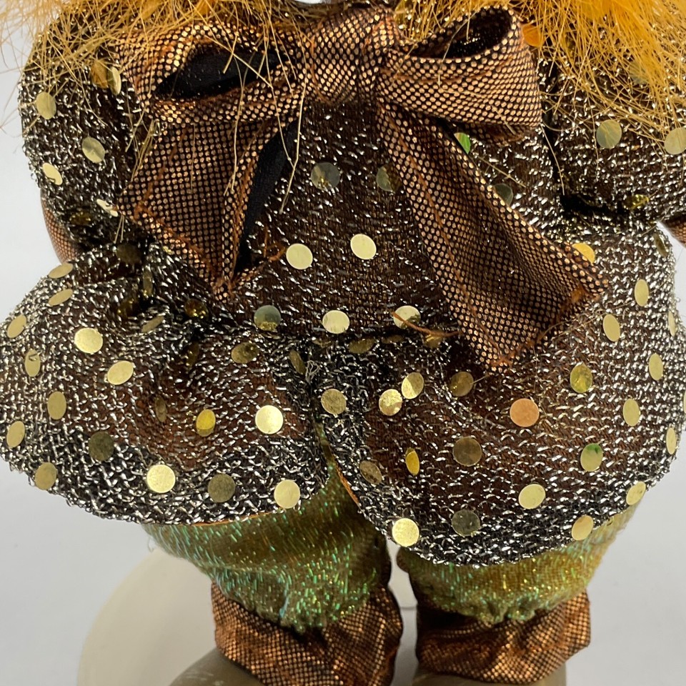 Jester Clown Dolls Lot of 3 With Stands Porcelain Dan Dee Collectors ...