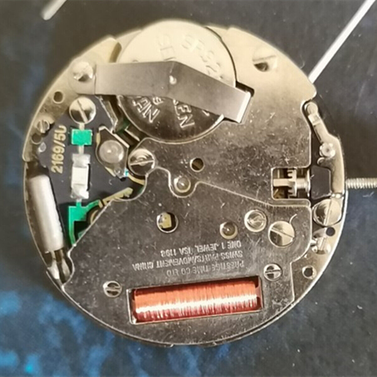 ISA 1198 Quartz Movement Swiss Made Movement Moon Star Phase Watch ...