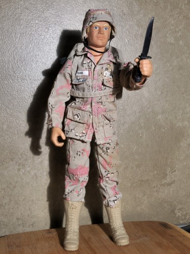 GI Joe Hall Of Fame Duke Action Figure 12" With Electronic Weapon 1991 ...