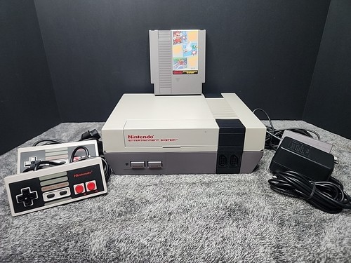 1985 Original NES Nintendo System Console Bundle With Super Mario Bros ...